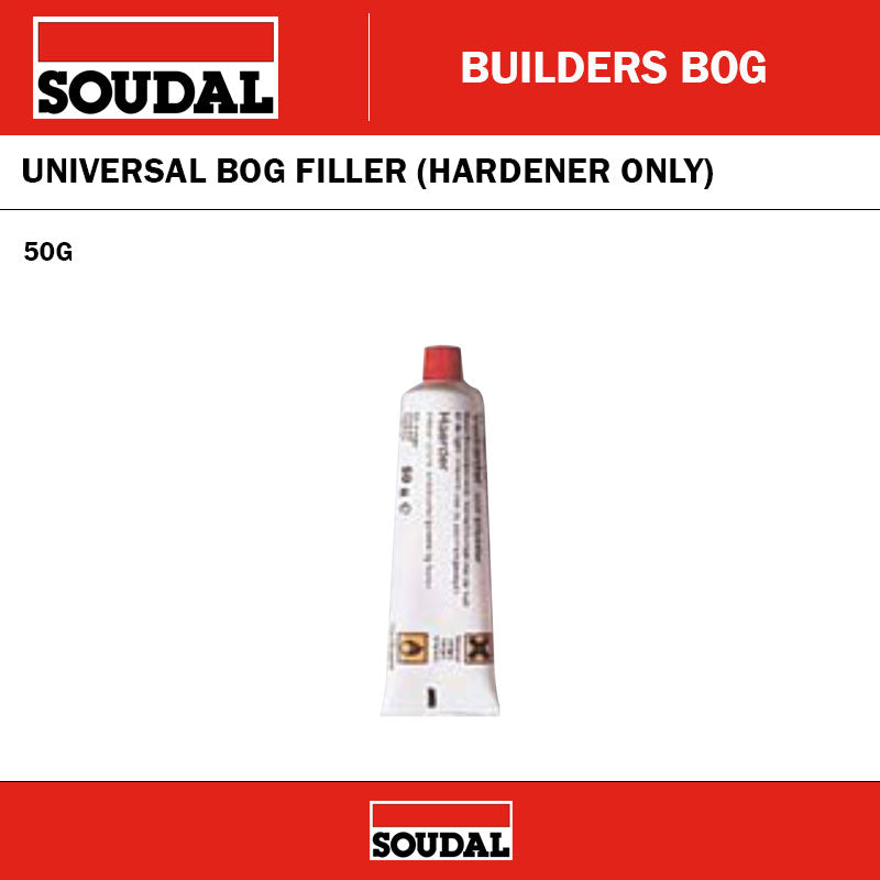 SOUDAL UNIVERSAL BOG FILLER (HARDENER ONLY) 50gr RED – POPS Industrial
