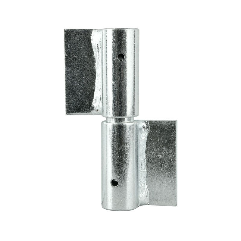 GATE HINGE WELD-ON 16MM PIN ZP LEFT – POPS Industrial