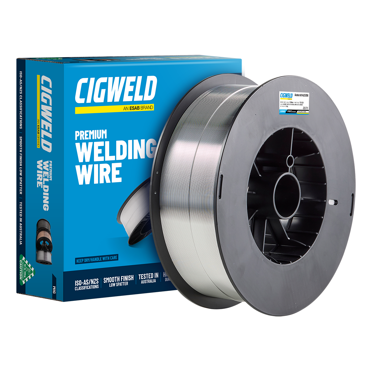 CIGWELD AUTOCRAFT AL5356 ALUMINUM MIG WIRE 1.0MM 2kg – POPS Industrial