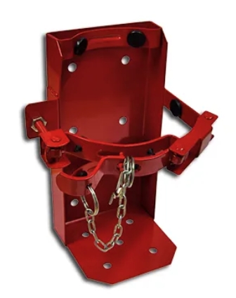 POWDER COATED RED VEHICLE BRACKET SUITS MOST 2.5KG-4.5KG DCP – POPS ...