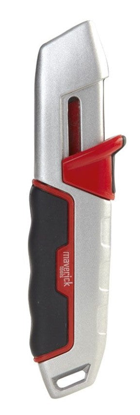 MAVERICK AUTO RETRACTING SAFETY KNIFE – POPS Industrial