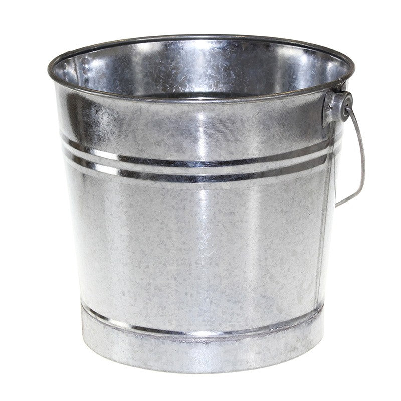 METAL BUCKET 9L GALV – POPS Industrial