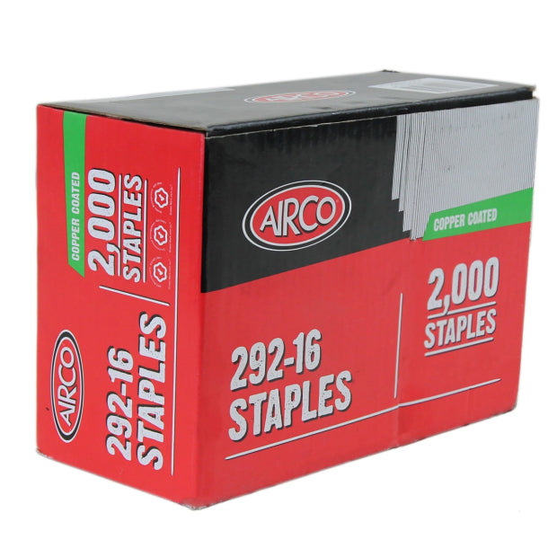AIRCO STCR 5019 - 10MM STAPLES BOX QTY 5000 – POPS Industrial