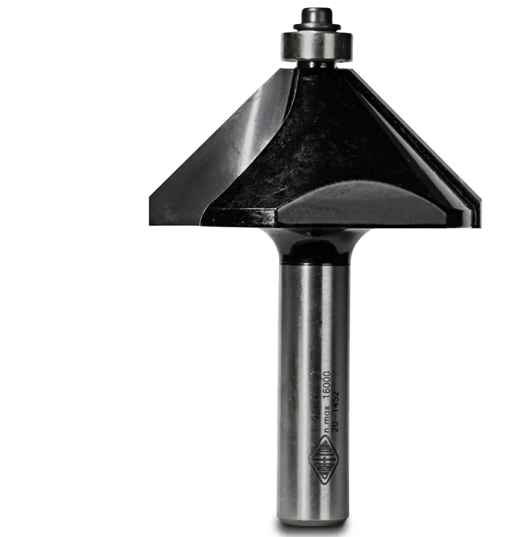CARBITOOL CHAMFERING BIT 45 DEG TCT 2 FLT 1/2 SHK W/BEAR – POPS Industrial