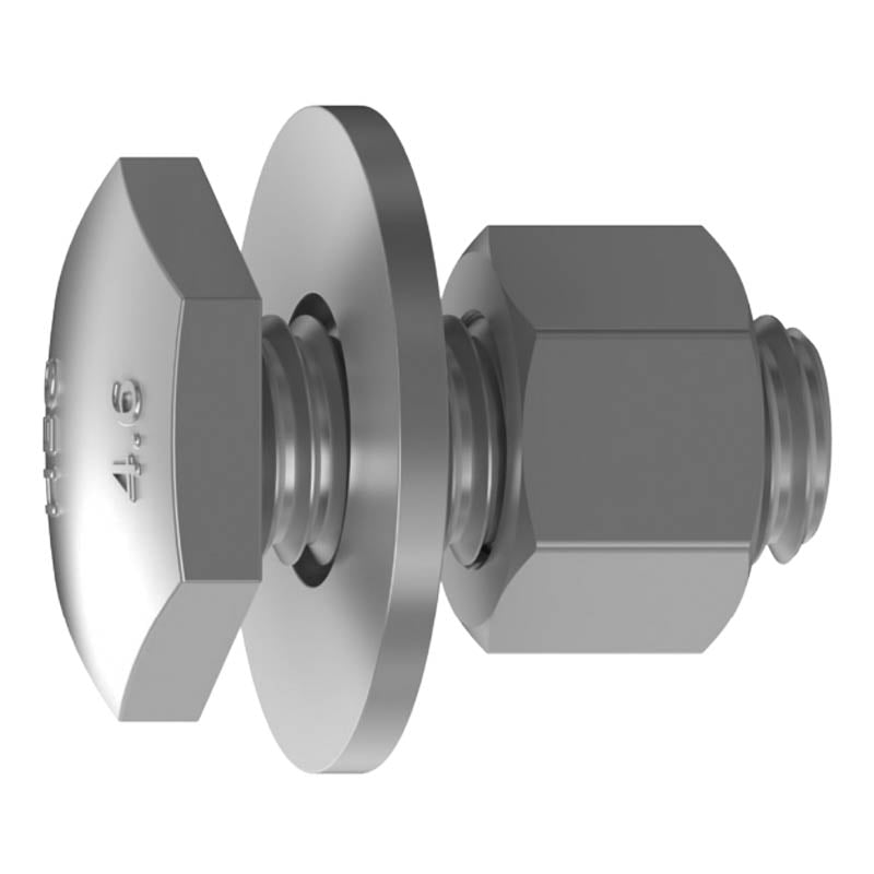 PURLIN FLANGE BOLT & NUT KIT 4.6 GAL - M12 X 30 – POPS Industrial