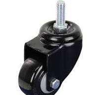 50MM BLACK SERIES M10 PINTLE POLY WHEEL – POPS Industrial